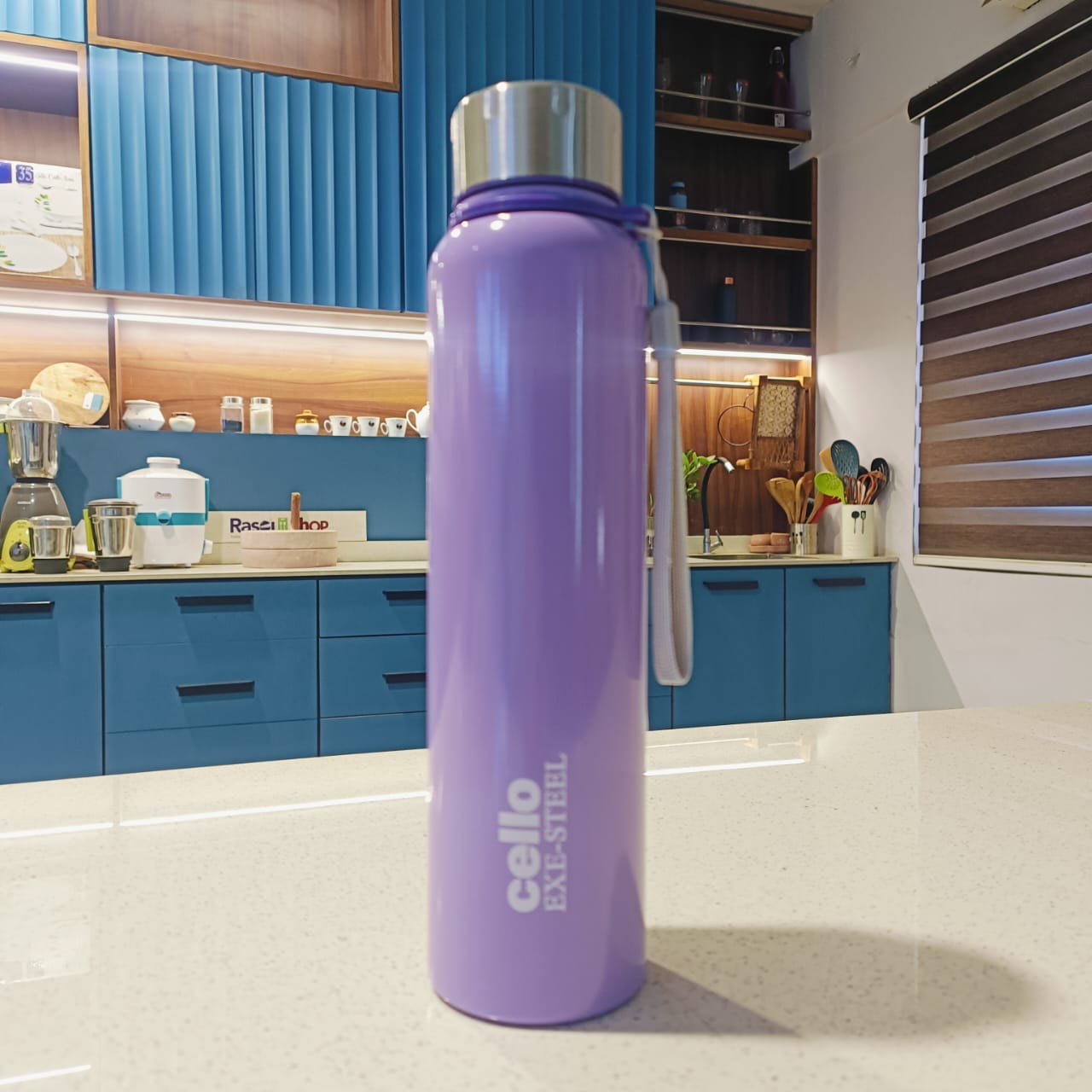 Cello EXE-STEEL Falcon 1000ml Stainless Steel Bottle – Sleek, Stylish – Rasoi Shop