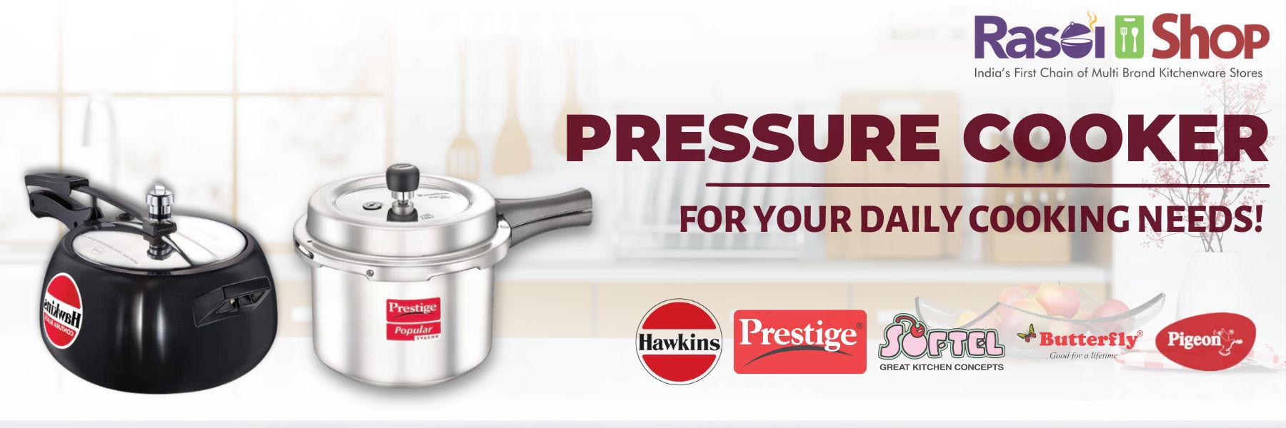 Pressure Cookers : Branded and Affordable