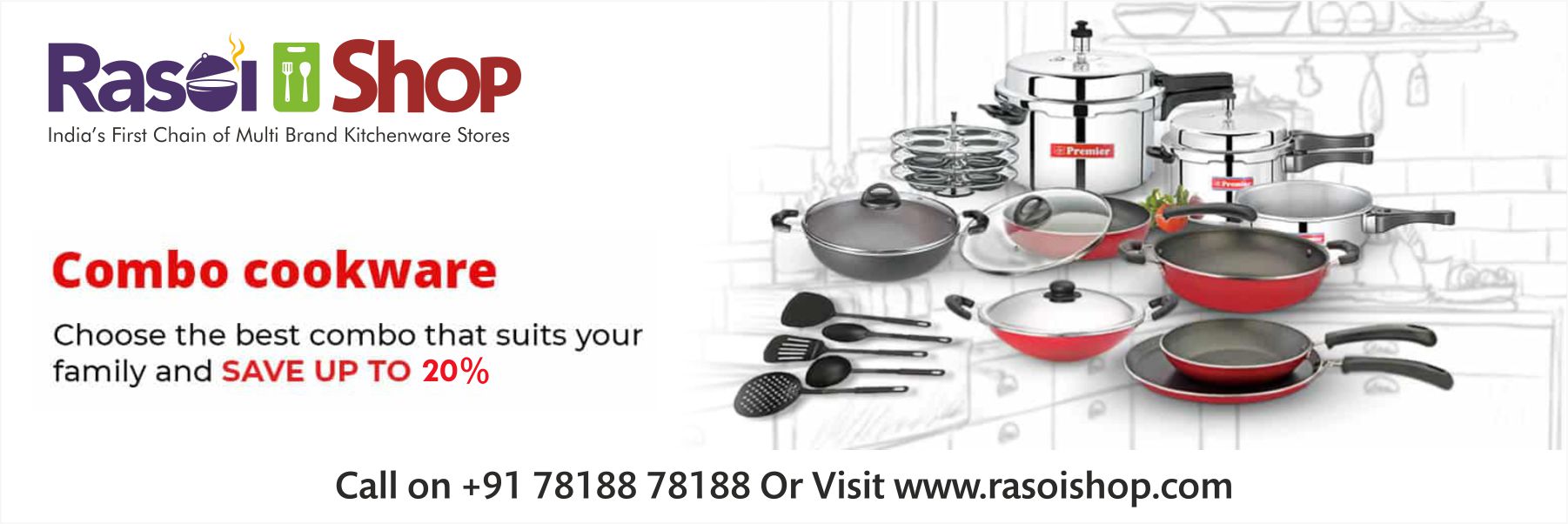 Kitchen Cookware: Best Price & Offers On Branded Kitchen Cookwares ...