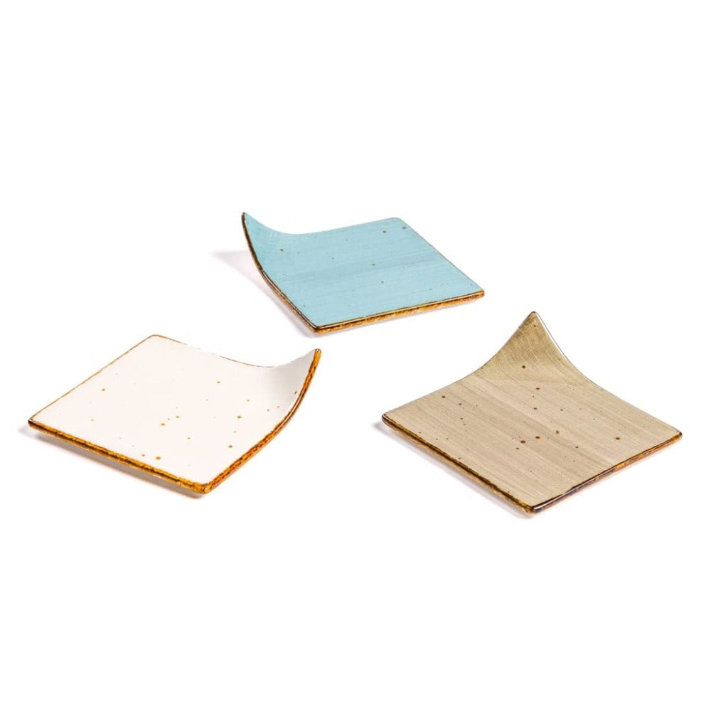 Rena Amalfi Porcelain Plane Shape Dining Table Platter | Serving Tray