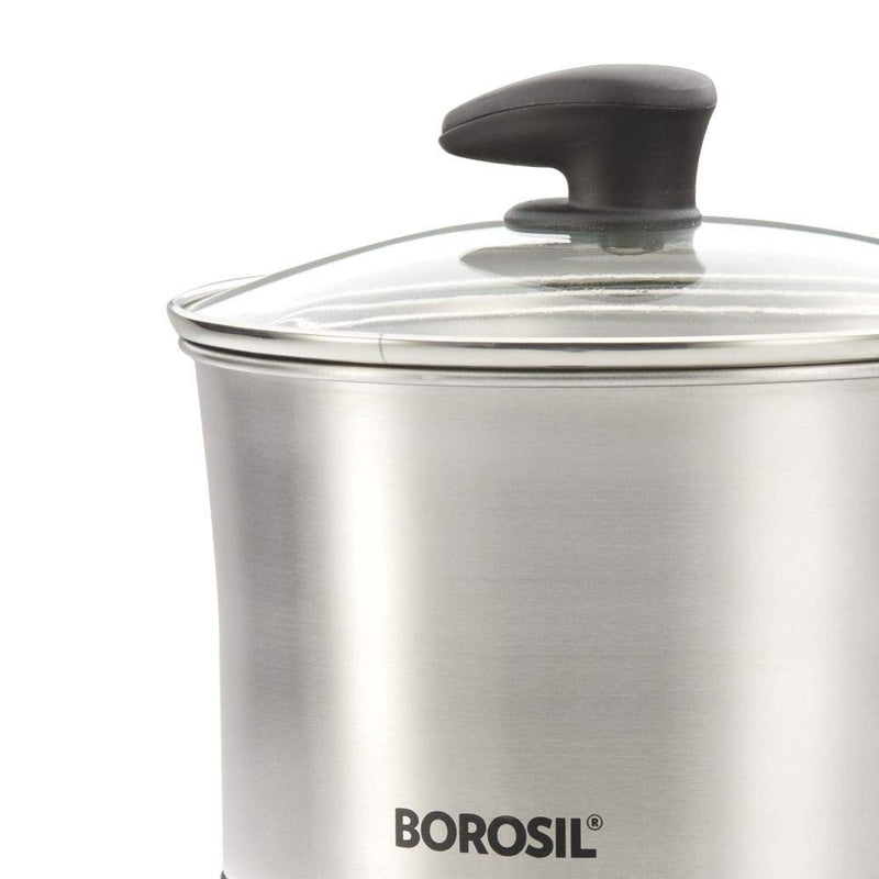 Borosil Omni 1.5 Litre 600 Watts Stainless Steel Electric Kettle | Sil