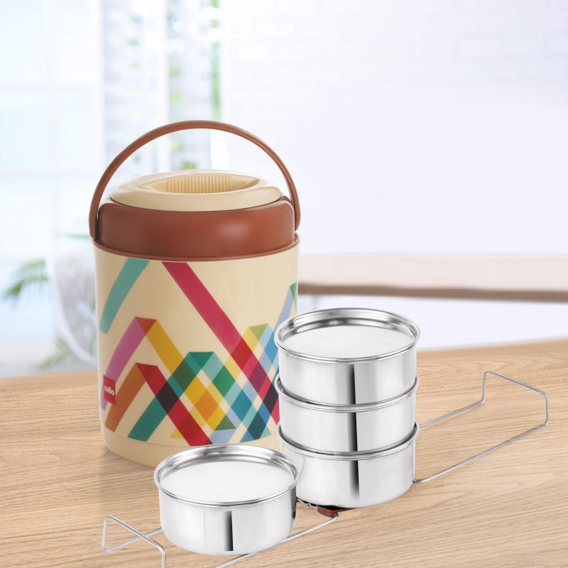 Cello Hot Cosmos Insulated Lunch Carrier