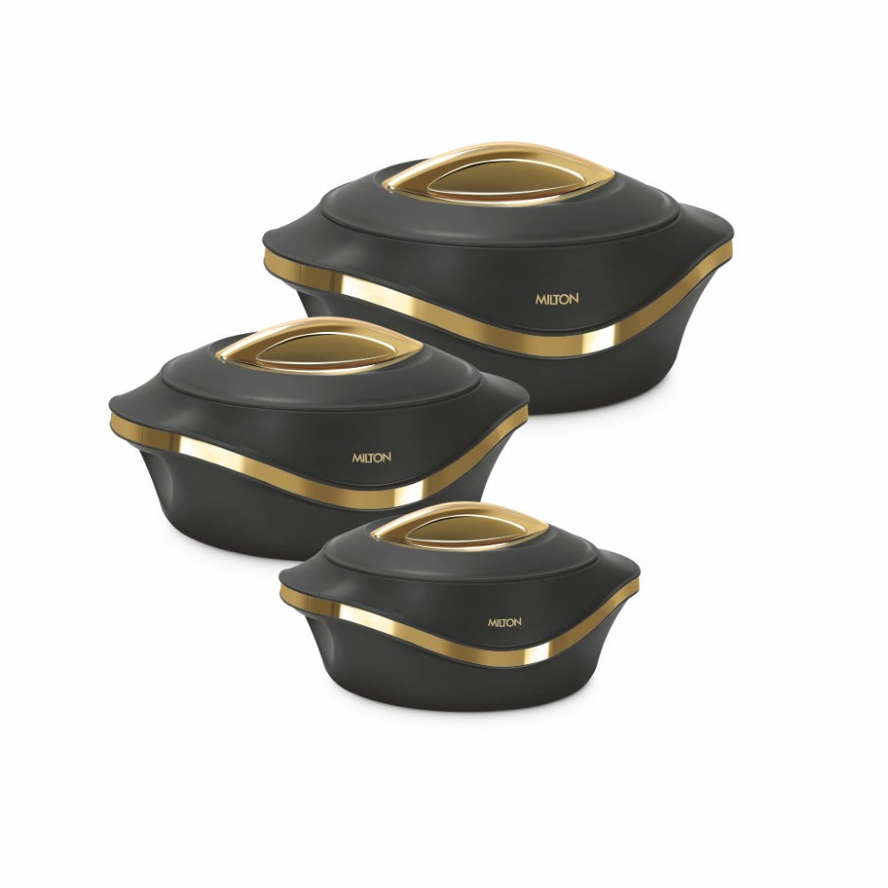 Milton Pearl Insulated Inner Stainless Steel Jr. Casserole Set | Set o