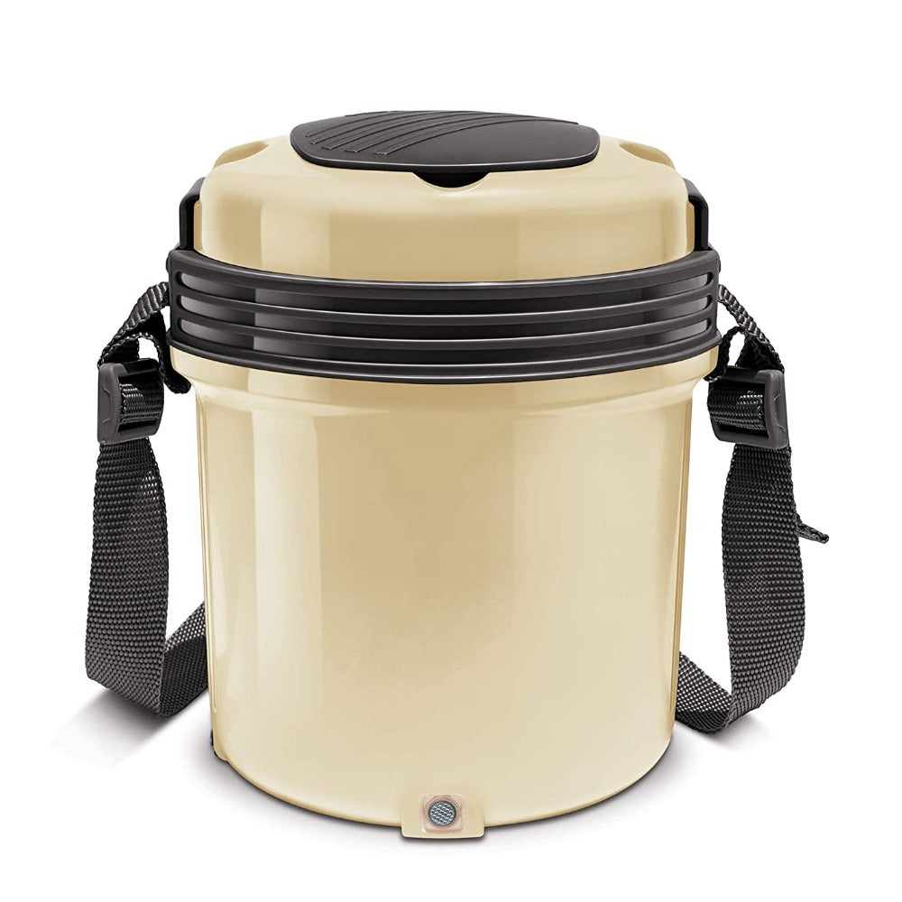 Milton Electron Insulated Stainless Steel Electric Tiffin Box