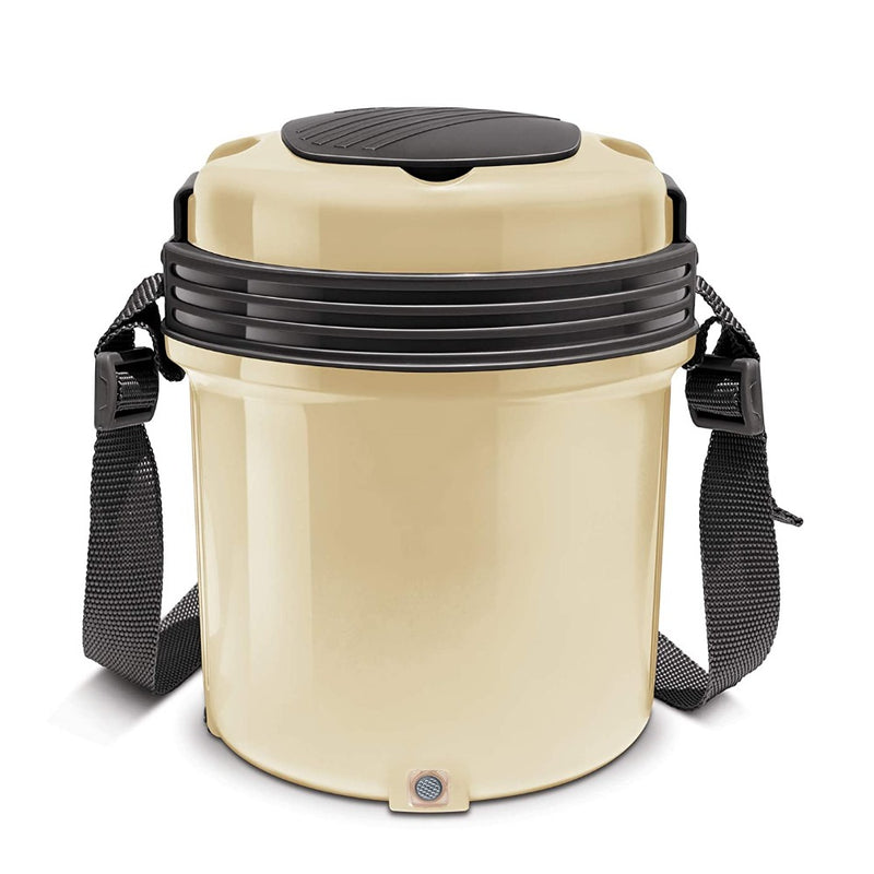 Milton Electron Insulated Stainless Steel Electric Tiffin Box