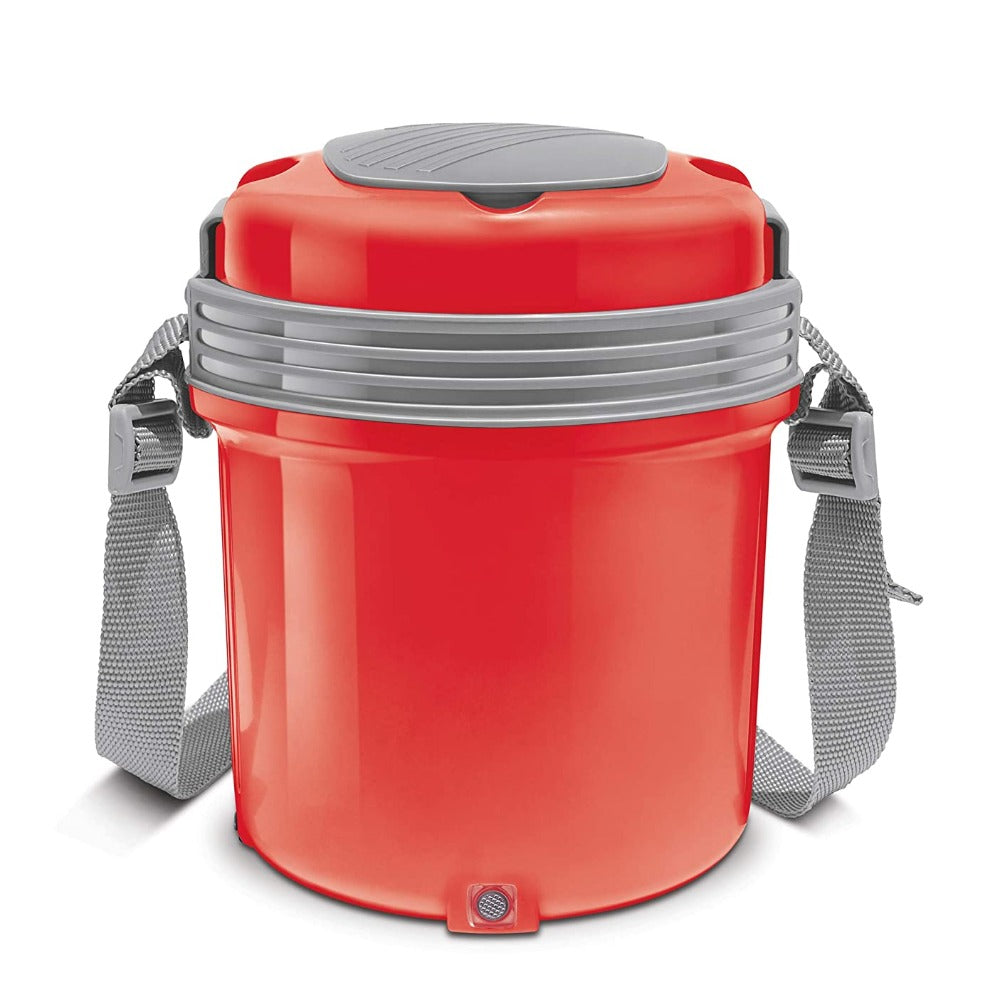 Milton Electron Insulated Stainless Steel Electric Tiffin Box