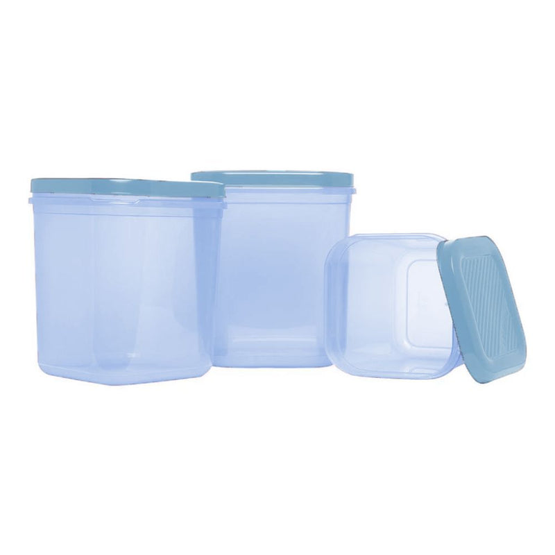 Asian Supremo Square Plastic Storage Container | Stackable | Multipurp