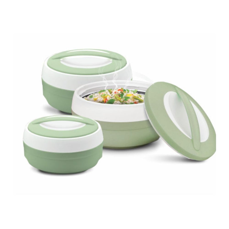 Asian Cosmos Insulated Casserole | Set of 3 Pcs