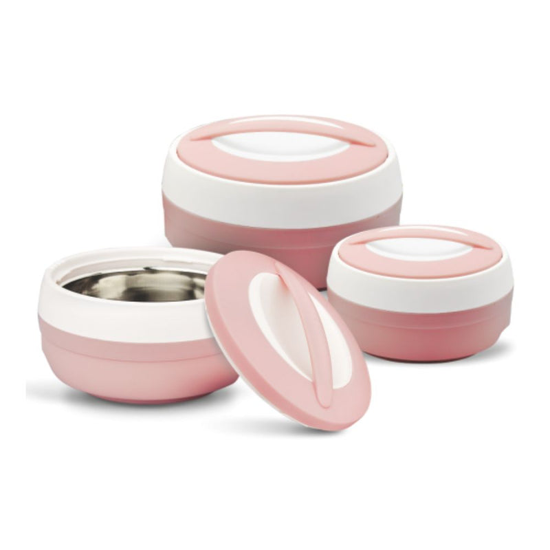 Asian Cosmos Insulated Casserole | Set of 3 Pcs