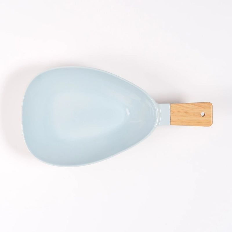 Rena Porcelain Lagoon Dining Table Platter | Serving Tray | Blue | 1 P