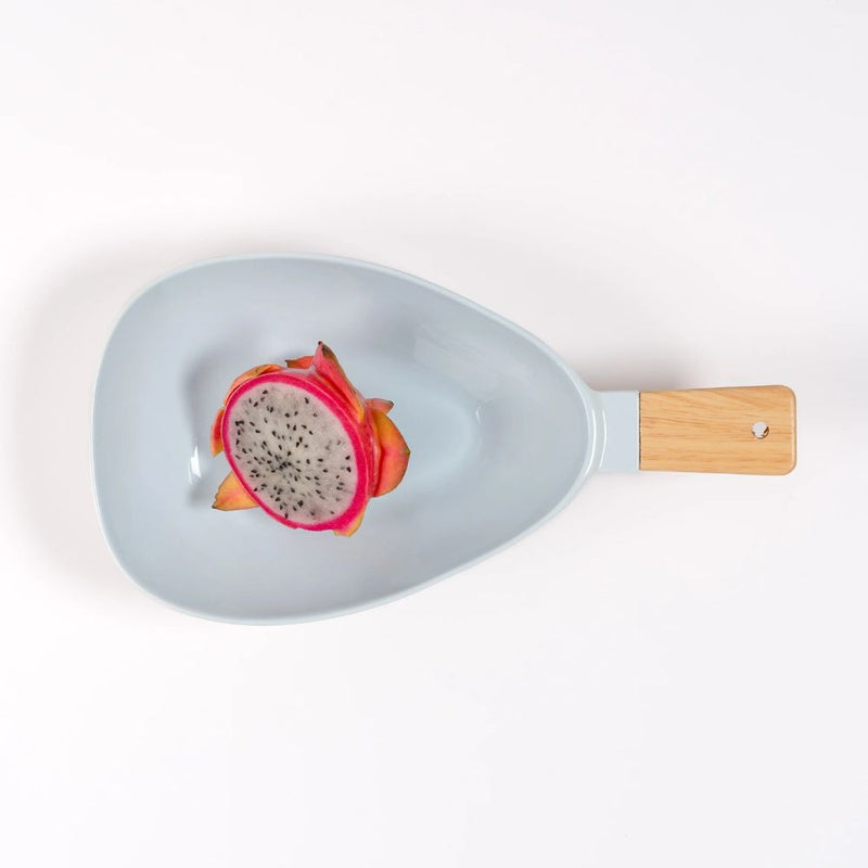 Rena Porcelain Lagoon Dining Table Platter | Serving Tray | Blue | 1 P