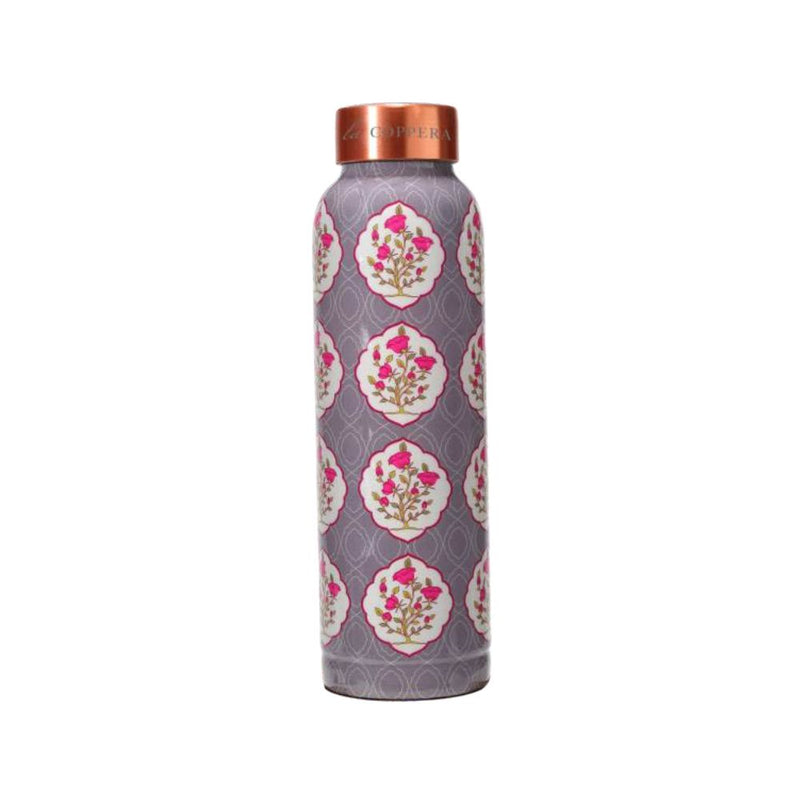 LaCoppera Copper Unique The First Bloom Bottle with 2 Glasses - LG8028
