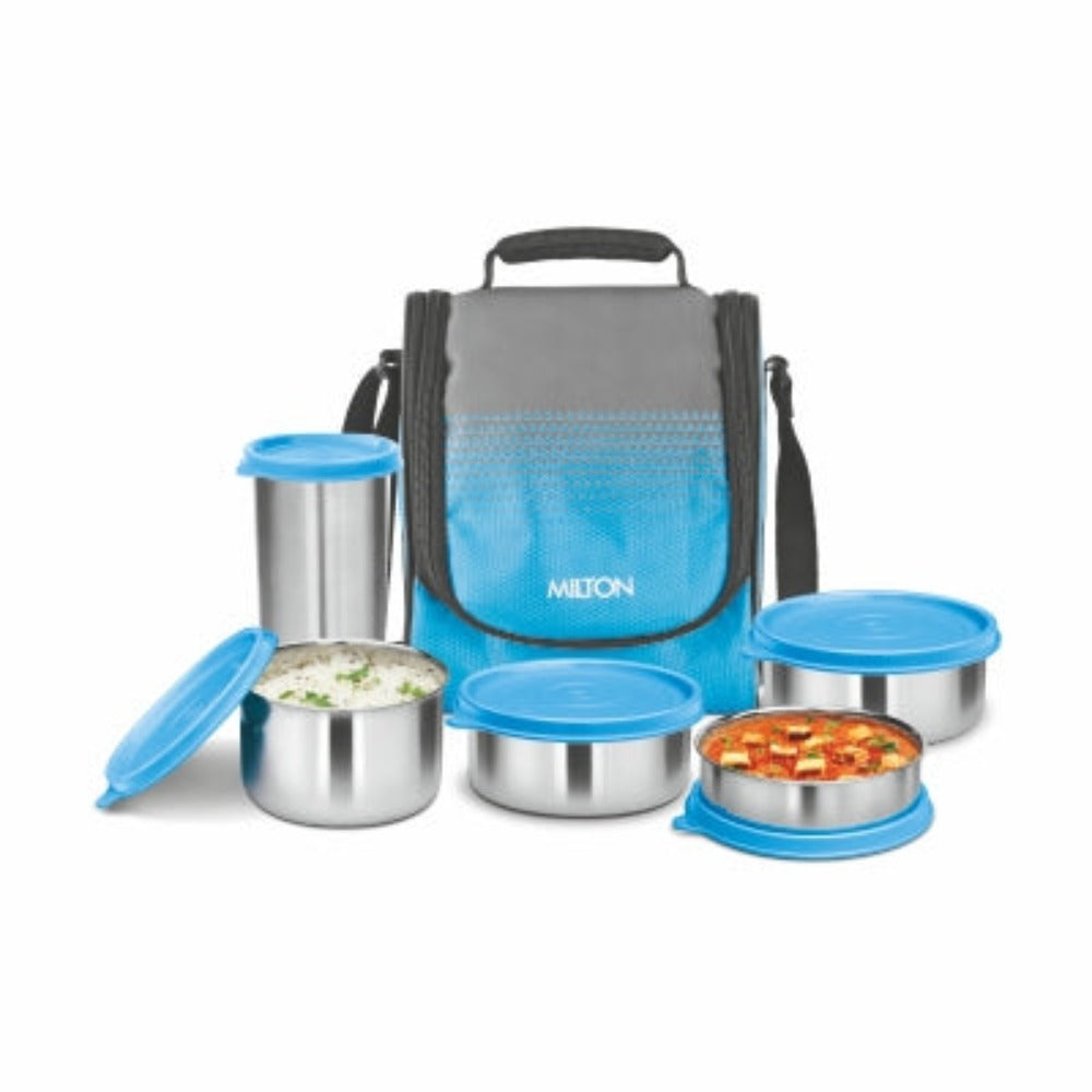 Milton Tasty Lunch 4 Combo Deluxe with 4 Containers and 1 Tumbler | Li