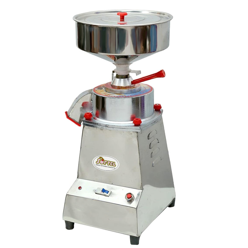 Softel 1 HP Square Model Domestic Stone Flour Mill Atta Chakki 10-15 Kg/hr