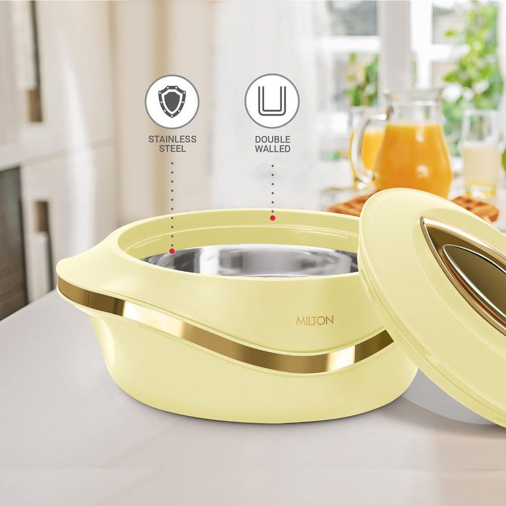 Milton Pearl Insulated Inner Stainless Steel Jr. Casserole Set | Set o