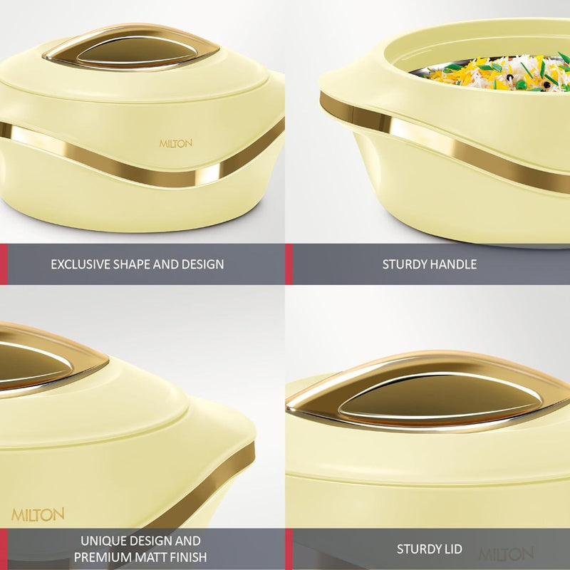 Milton Pearl Insulated Inner Stainless Steel Jr. Casserole Set | Set o