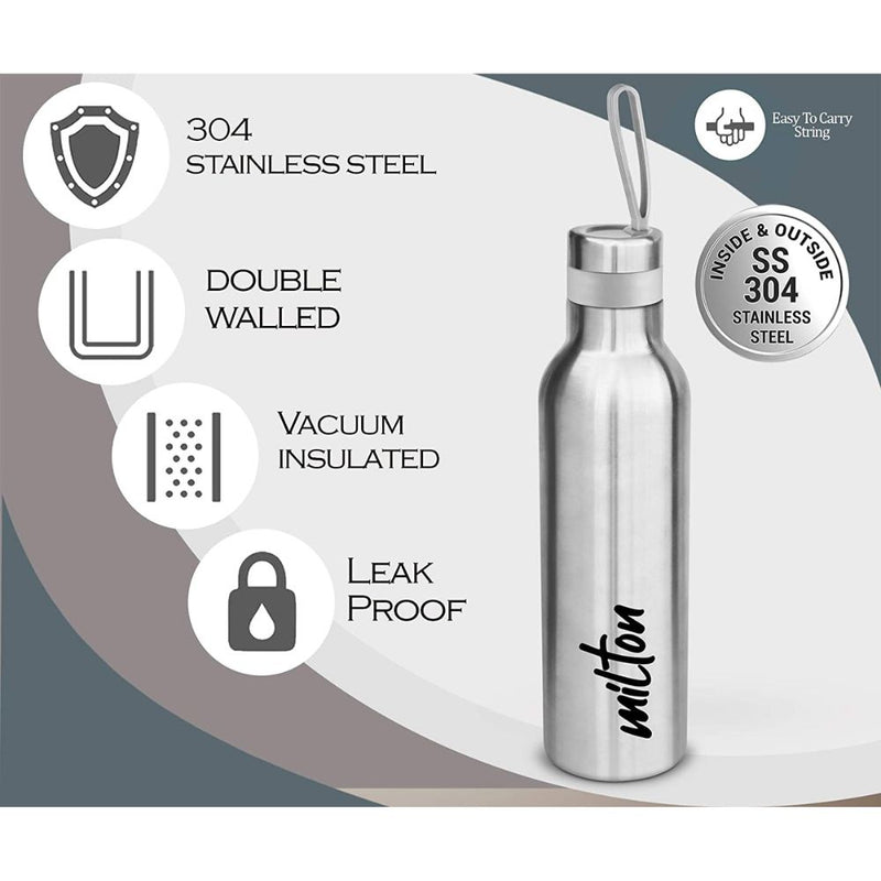 Milton Smarty Thermosteel Water Bottle | 1 Pc