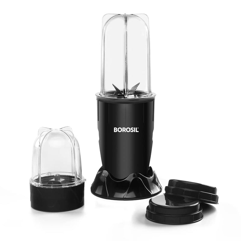 Borosil NutriFresh PB31 400 Watts Portable Mini-Blender Grinder & Smoo