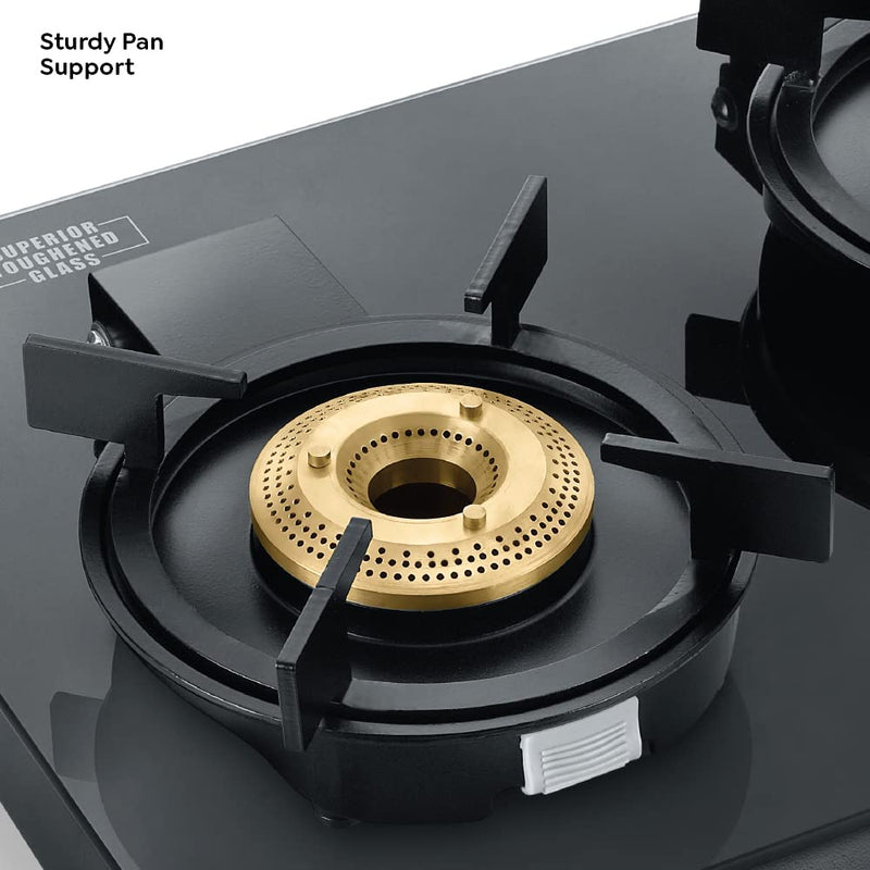 Prestige Svachh Neo Toughened Glass Top Gas Stove with 4 Liftable Burn