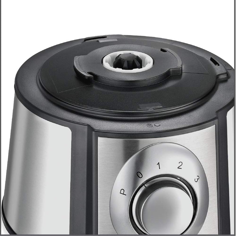 Prestige Partner 1000 Watt Food Processor, (Black and Silver)