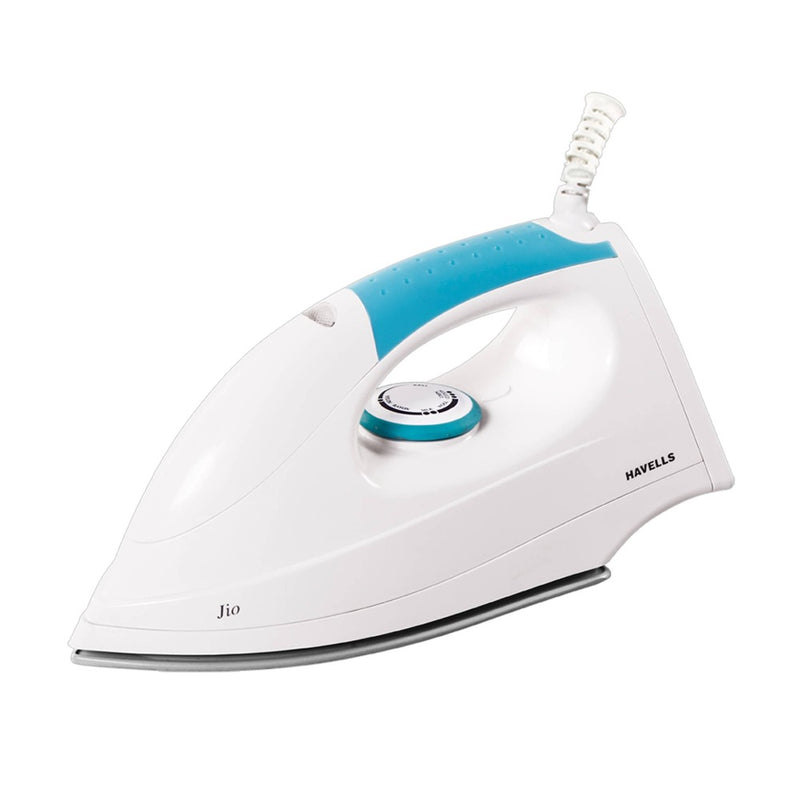 Havells Jio 1000 Watt Dry Iron | White & Blue