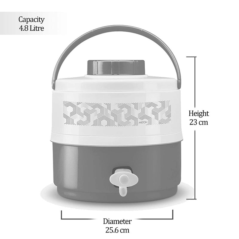 Milton Kool Musafir Plastic Insulated Water Jug | 1 Pc